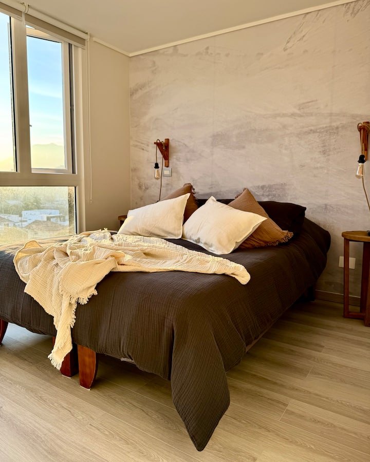 Nuevo Y Acogedor Departamento - Vitacura