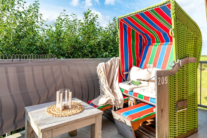 Ferienwohnung Abendrot Zentral Auf Föhr - Amrum