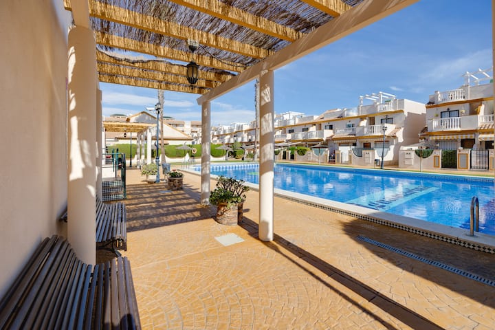 Calm Coastal Retreat In Cabo Roig – Pools & Beach - La Zenia