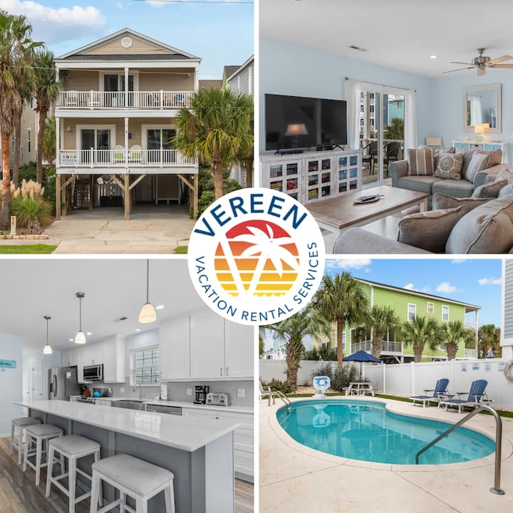 Island Girl-4bd Oceanview Pet Friendly-heated Pool - Surfside Beach, SC