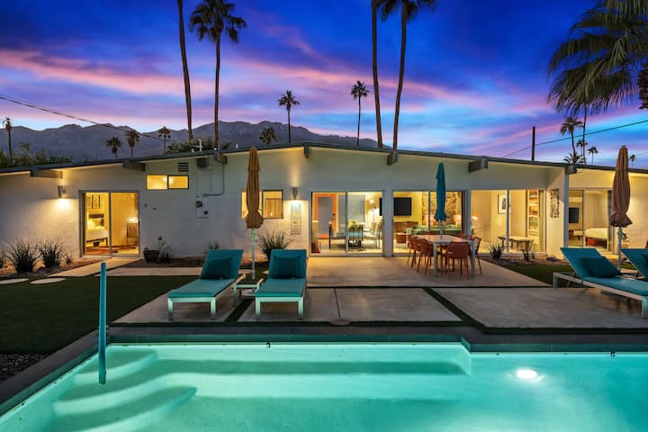 Modern Sunset:  Mcm  Classic - Palm Springs - Palm Springs, CA