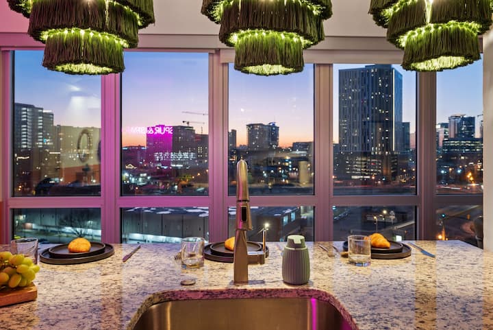 Epic Nash Skyline *P00l*steps To Broadway - Lipscomb University, Nashville