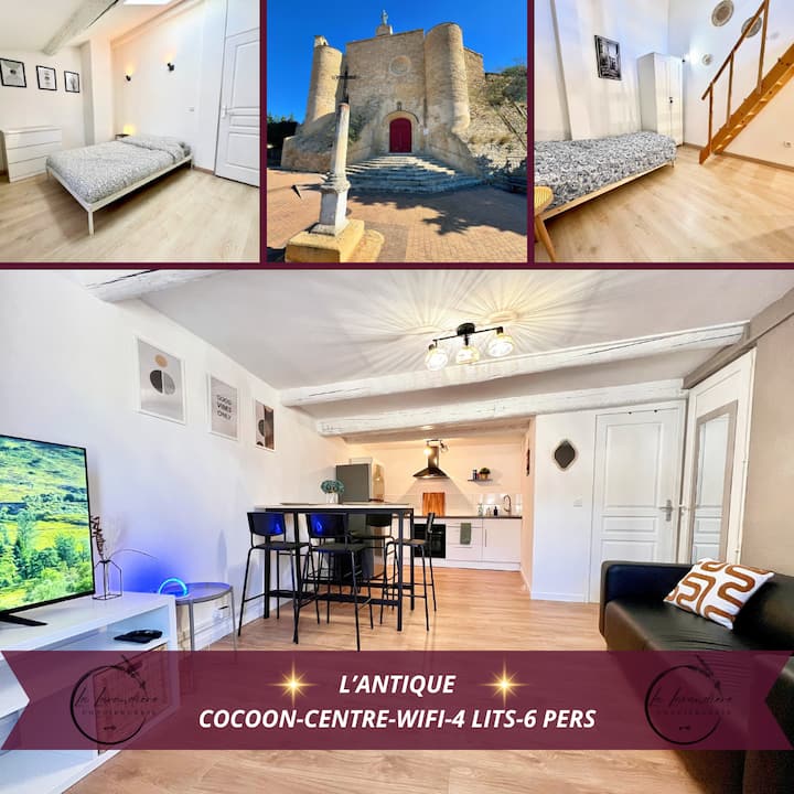 L'antique - Cocoon | Centre | Wifi | 4 Lits | 6p - Miramas