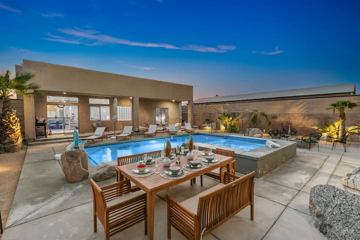 Privacy•pool/spa/billiards/palm Springs Adjacent - 팜스프링스