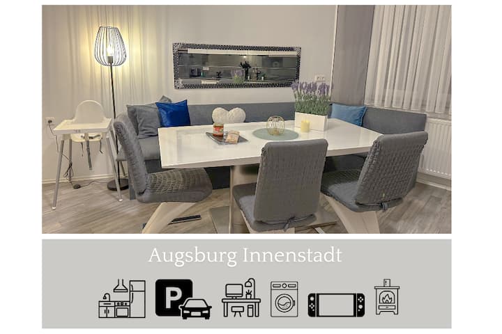 Central | 4 Room | 2x Parking | Disney+ | Nintendo - Augsburg