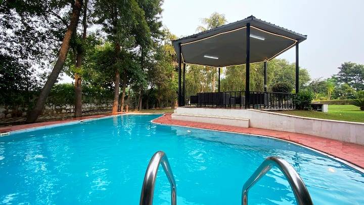 Silverwood Farm - 3bhk Villa With Pool Nr Gurgaon - Manesar