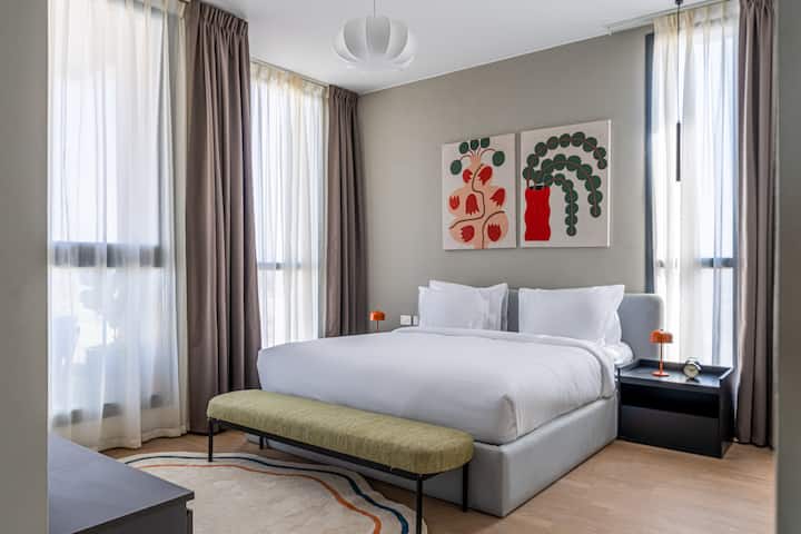 Brassbell Sh. Zayed Aeon Towers 3br Garden View - Egypt