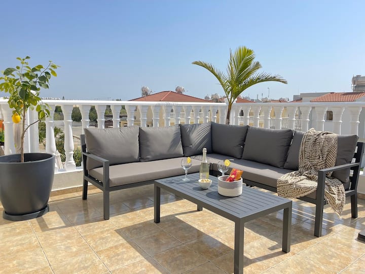 Nissi Paradise Star ~ Apt Near Beach & Sea View - Nissi Beach