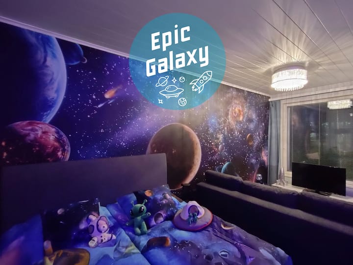 Uusi Galaxy Teemahuoneisto - Sis. Liinavaatteet - Kalajoki