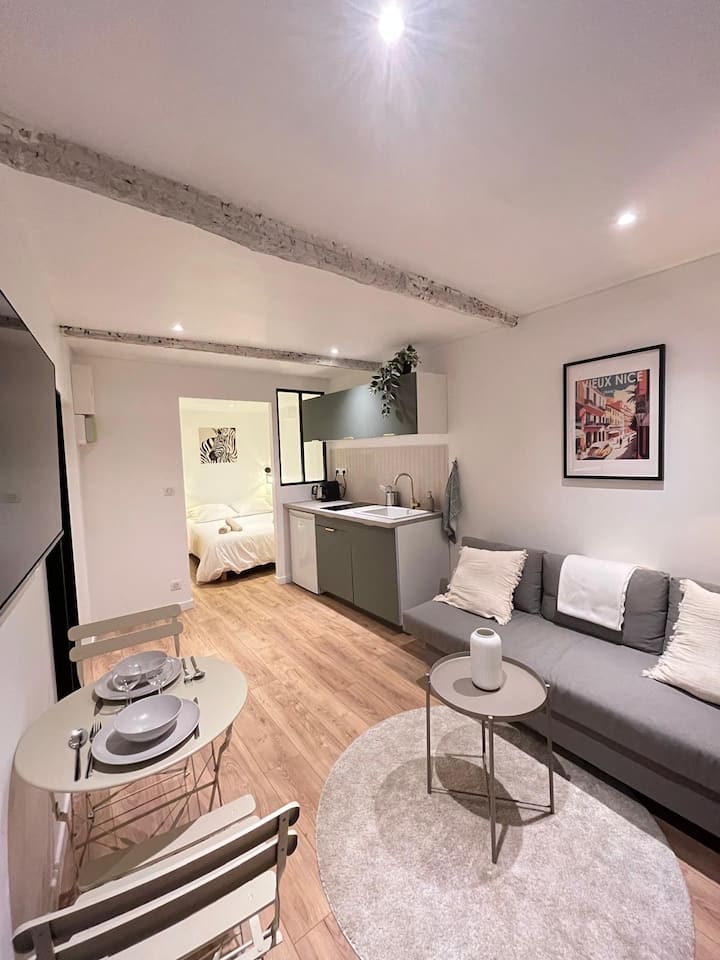 Appartement Cosy Au Coeur Du Vieux Nice - Nice