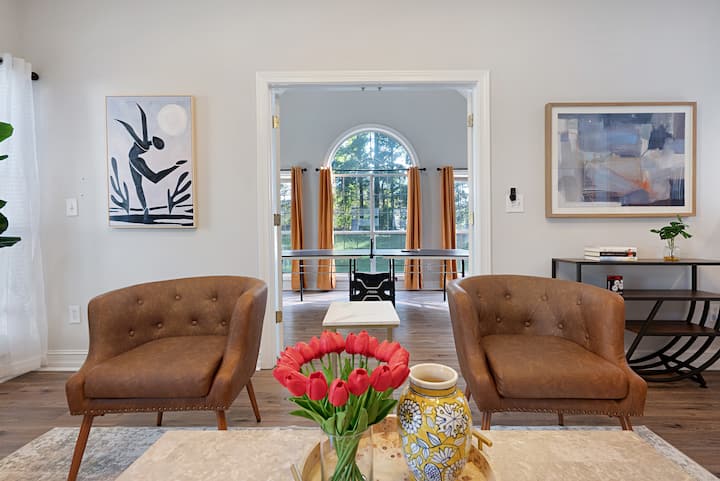 New Cozy Family House/king Beds/mins From Mallofga - 뷰포드
