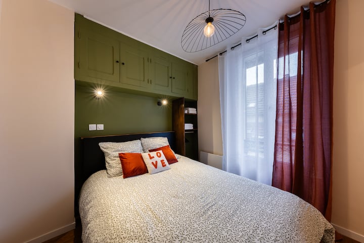 Appartement Proche Paris/disney + Parking Gratuit - Vincennes