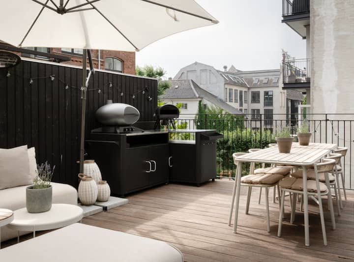 Luxury Townhouse W/ Private Rooftop In Central Cph - Copenhagen