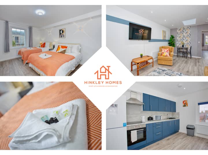 Large 1br-perfect 4 Long Stays-central Location - Bridgwater