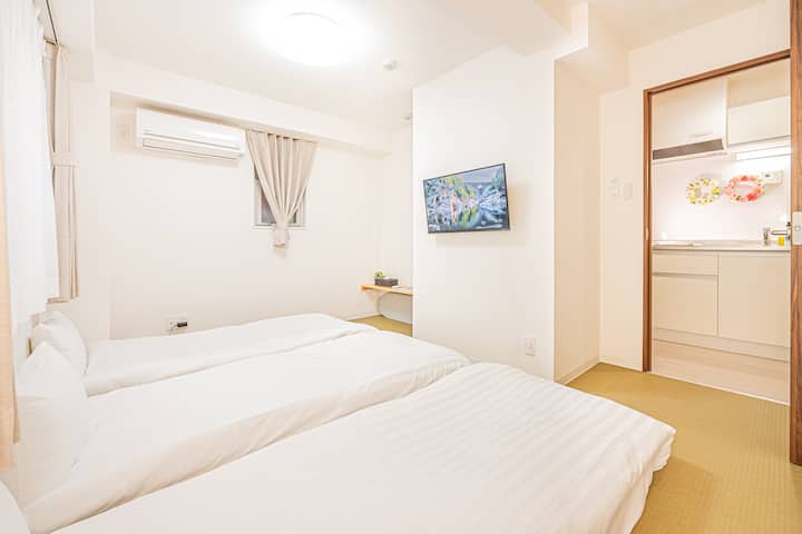 Shinjuku Downtown/1 Min Walk To Metro/cozy Apt*203 - Shinjuku