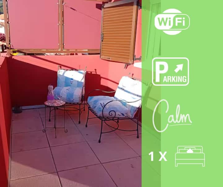 App. Standing 2 Pers. - Parking - Terrasse - Sète