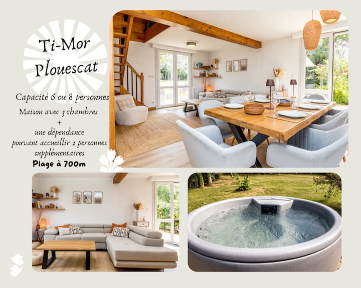 Ti Mor - Jolie Maison à 700m De La Plage - Plouescat