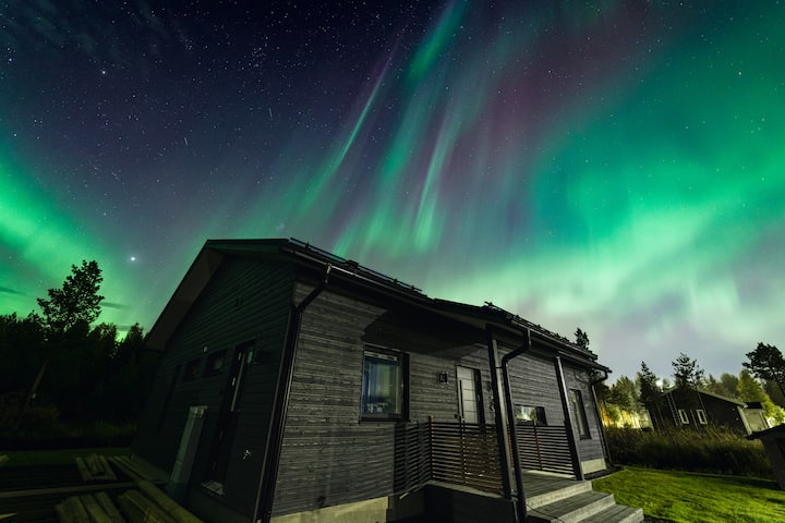 Villa Polar Lights With Jacuzzi - 羅瓦涅米