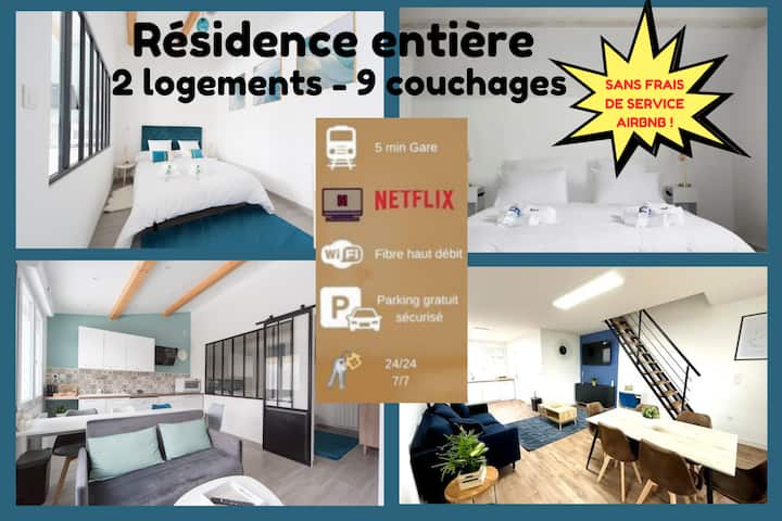 Résidence Privée 9 Couchages - Malesherbes