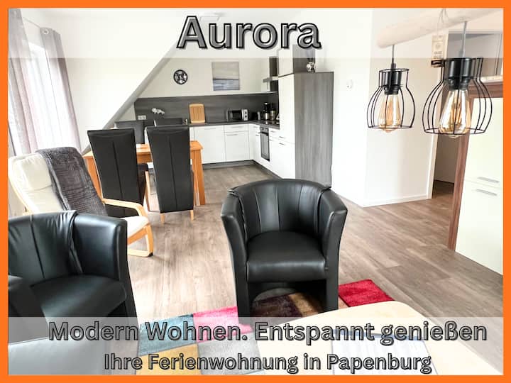 Neu - Neu -"Aurora" Papenburg 2sz Ebk Wifi Balkon - Papenburg