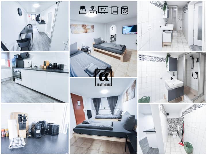 Alfa Apartment Ludwigsburg 2 Beds Wlan Kitchen - Ludwigsburg