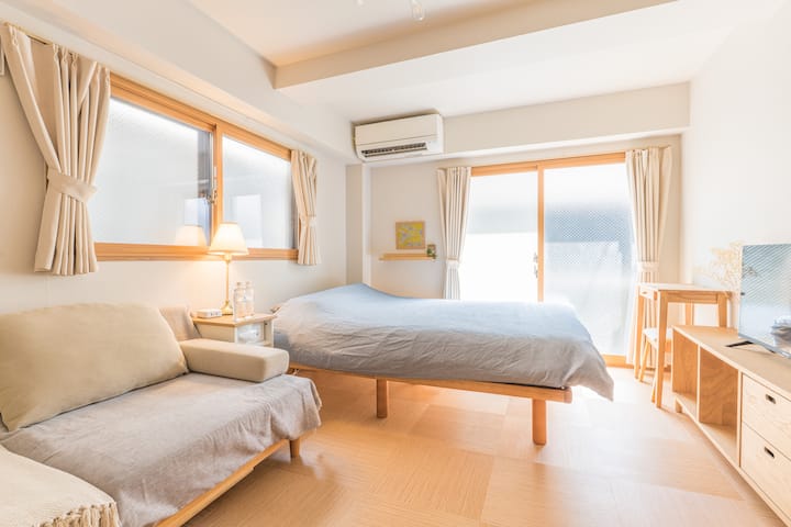 新宿駅徒歩圏/曙橋駅徒歩10分/若松河田駅徒歩10分/ドラム式洗濯機/wifi - Shibuya