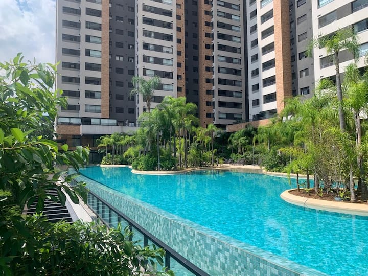 Apartamento | Vista Deslumbrante | Resort | Centro - Liberdade