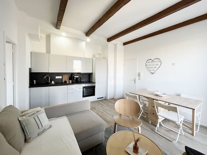 Charmant Appartement Pointe Rouge - Proche Mer - Marseille