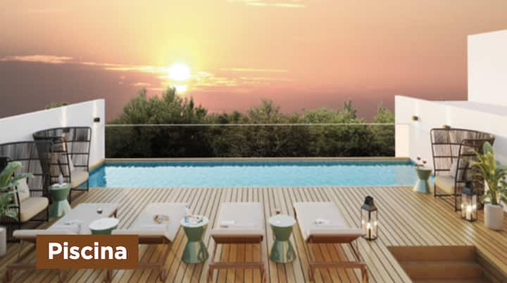 Ceibos Apartment C/2 Hab,piscina - Piura