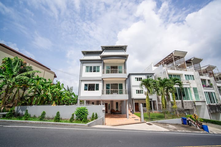 芭东Villa3:四卧海景泳池别墅 近班赞Bangla中英泰管家 - Patong Beach