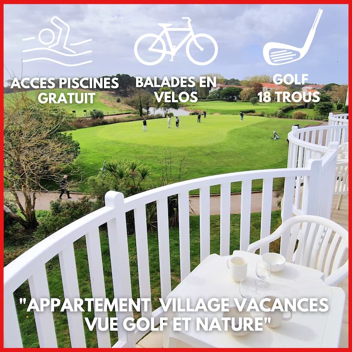 Appartement Coeur Du Golf Ascenseur Accès Piscines - Jard-sur-Mer