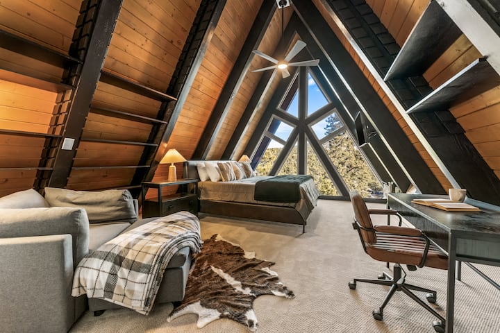 A-frame | Views | Hot Tub | Game Room | Fire Pit - Cripple Creek, CO