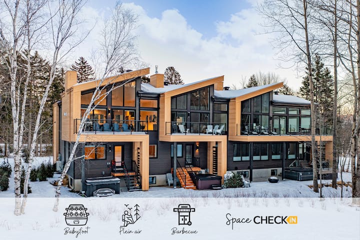 L'écho | Spa 4-saisons | Mont St-anne | Foyer - Quebec