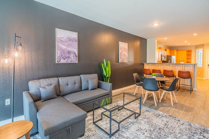 Extensive 2bd | Asu+sloan Pk+w/d+parking+sleeps 8 - Tempe, AZ