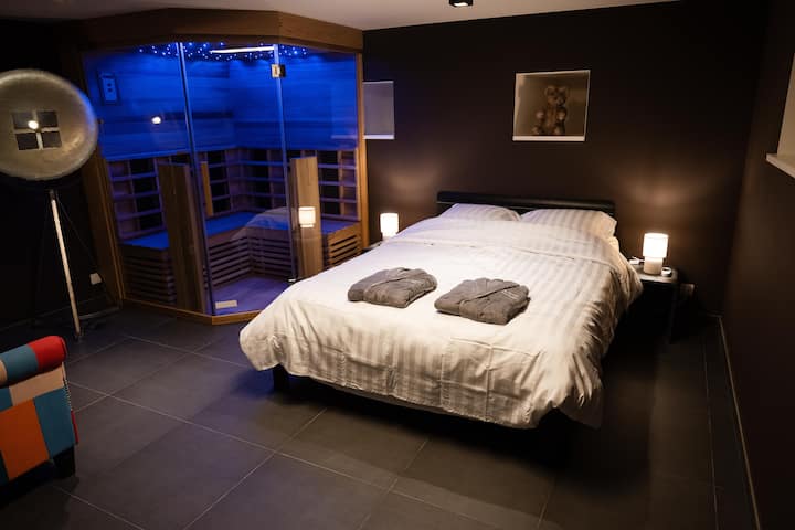 Romantische Studio 0.0 (Privé Jacuzzi & Sauna) - Durbuy