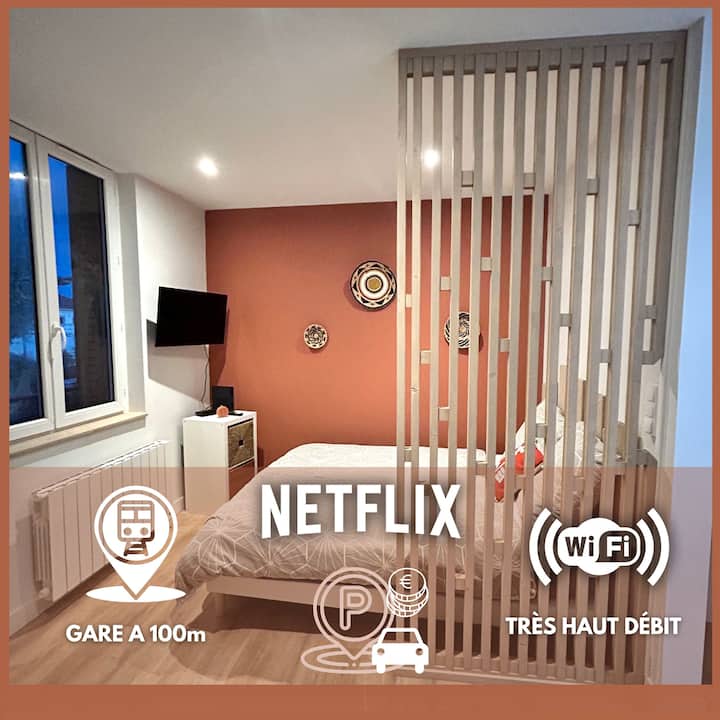 Le Cosy Express / Proche Gare - Villefranche-sur-Saône