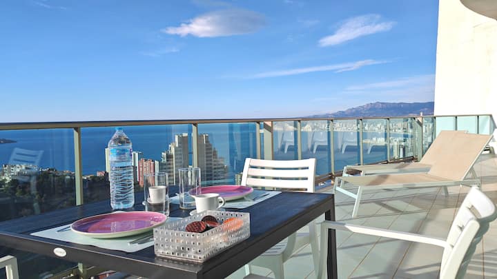 Planta 30 Con Vistas Al Mar - Benidorm
