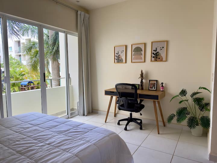 Hermoso Depa En Cancún Con Alberca Y Wifi Veloz - Cancún