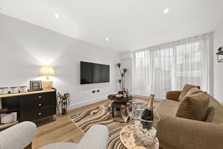 Twin & King 2-bed W/ Free Parking & Ev Charging - Harrogate