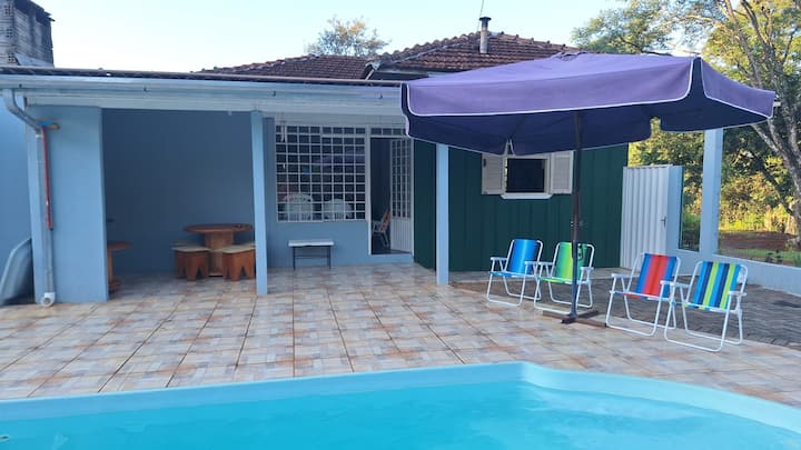 Casa Da Chácara – Com Piscina Aquecida Solar - Pato Branco