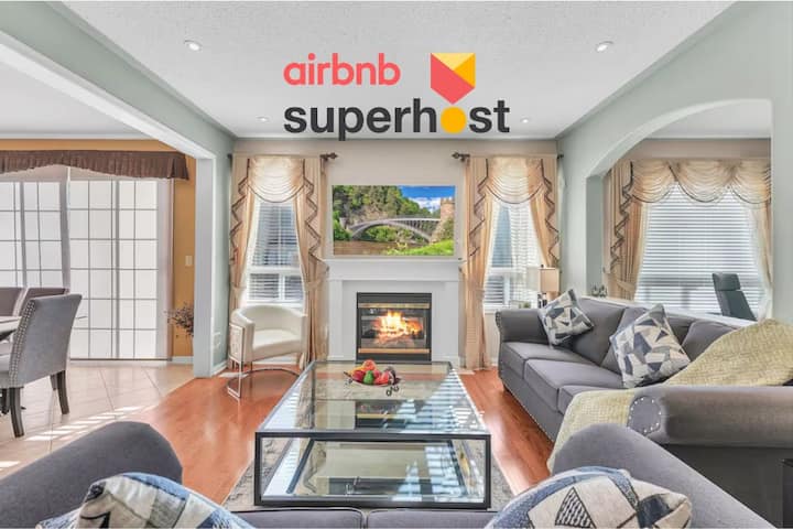 Trendy & Cozy Retreat 4br Detached Spacious House - Brampton
