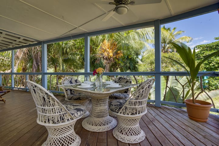Seaside Hideaway 3br, 2ba, 2nd Floor Privacy - Placencia