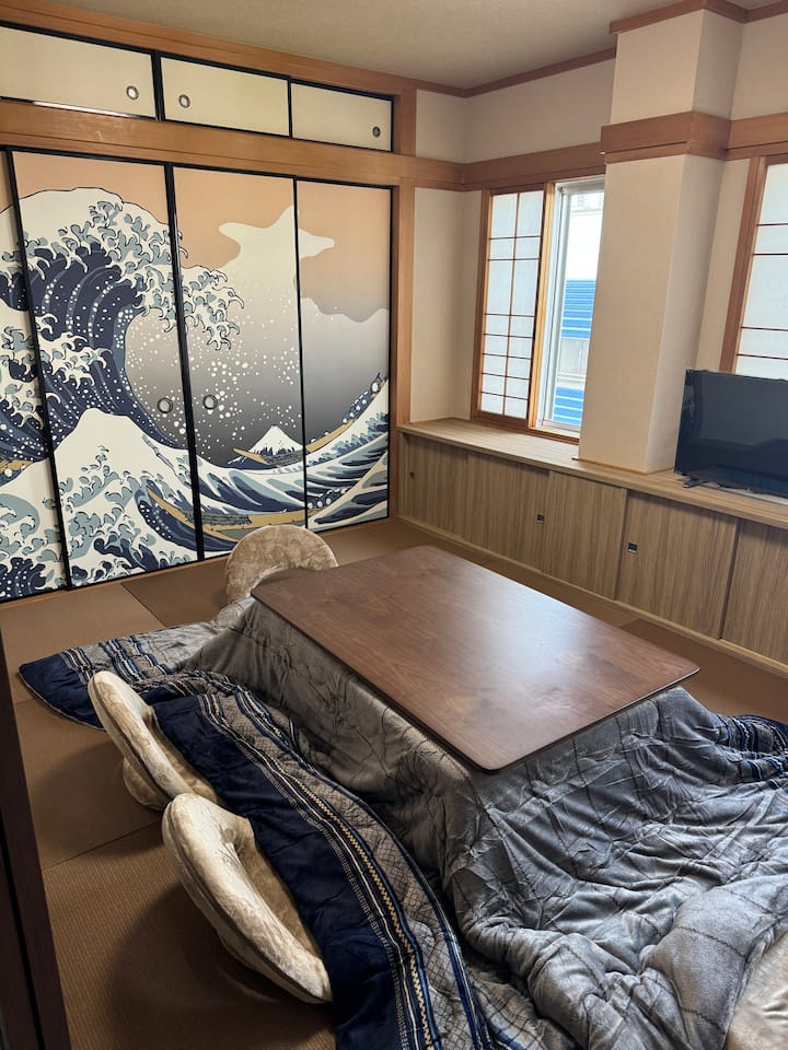 大阪港駅徒歩1分! 4f 80.5㎡ 8人宿泊ok!海遊館 5分usj道頓堀20分switch2導入 - Osaka