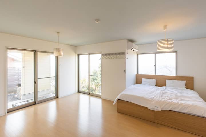 【Pets Allowed】ocean View Private Villa/bbq/7ppl - 君津市