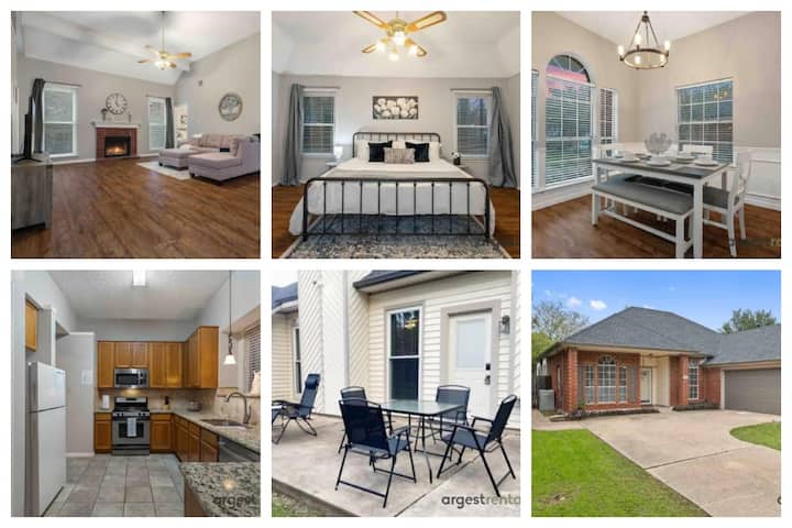 Family Fun + Garage, Backyard & Pet Access - Grand Prairie, TX
