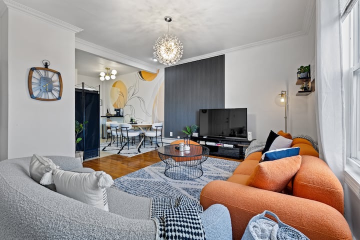 3br/5beds+backyrd Near Nyc|metlife W/ Parking - Jersey City, NJ