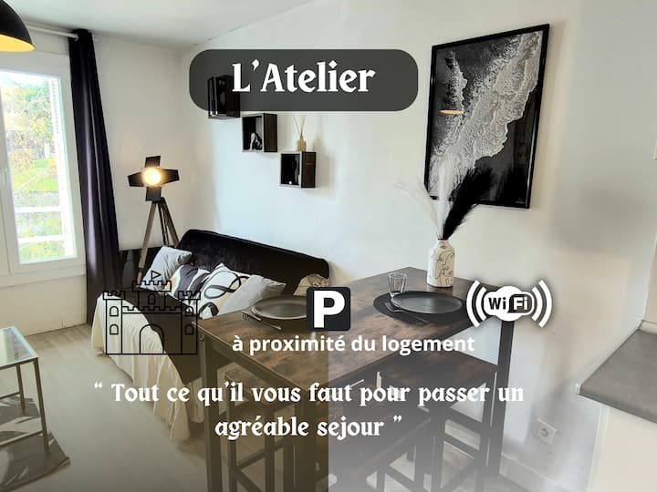 L'atelier-t2 Proche Du Centre-wifi-parking - Lourdes