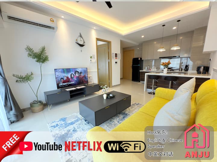 Breezy Seaview 1brunit At R&f Seine Regionbyanju - Woodlands