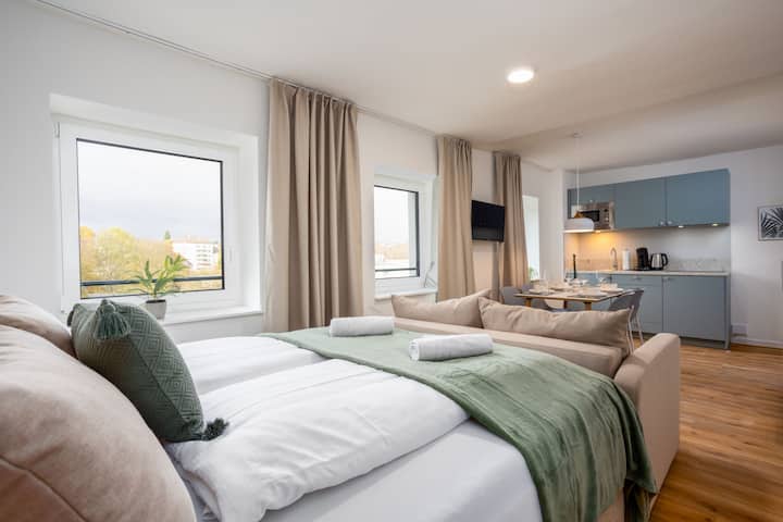 Fulda Deluxe Studio Apart Bad Küche Wlan & Tv C5 - Fulda