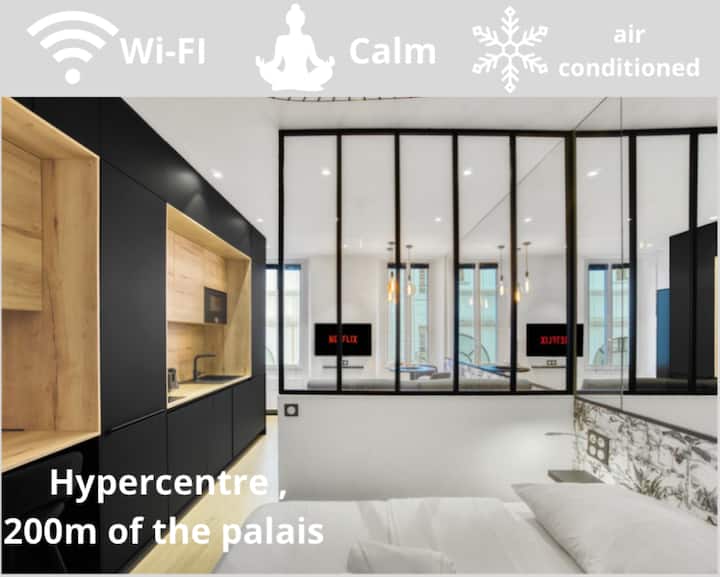 F2 Rue St Honoré D , Hypercentre Proche Du Palais - Cannes